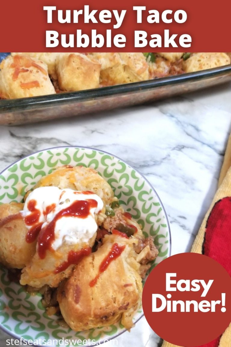 Turkey Taco Bubble Bake - Stef's Eats and Sweets