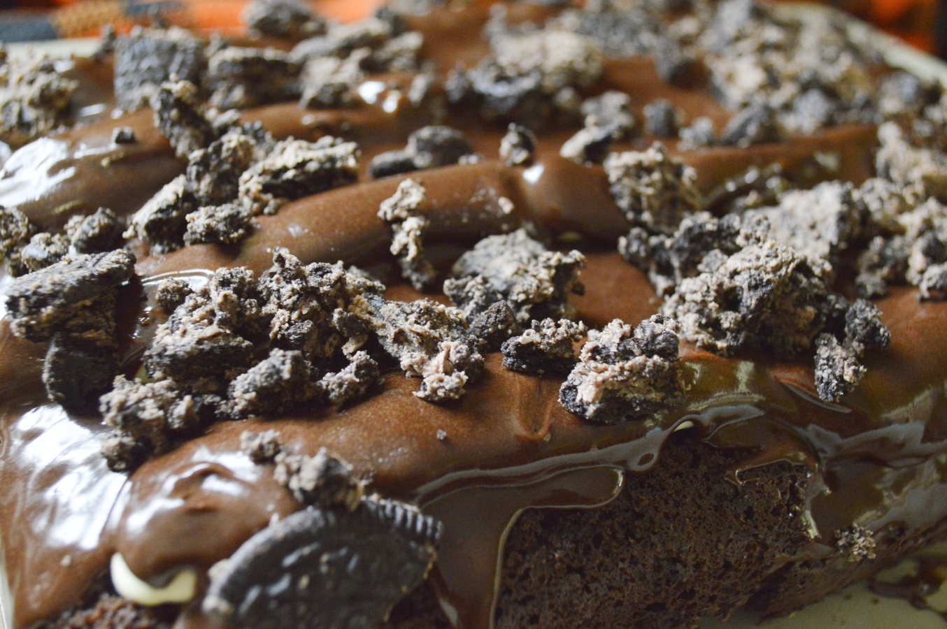 Simple Graveyard Bumpy Cake - Stef's Eats and Sweets