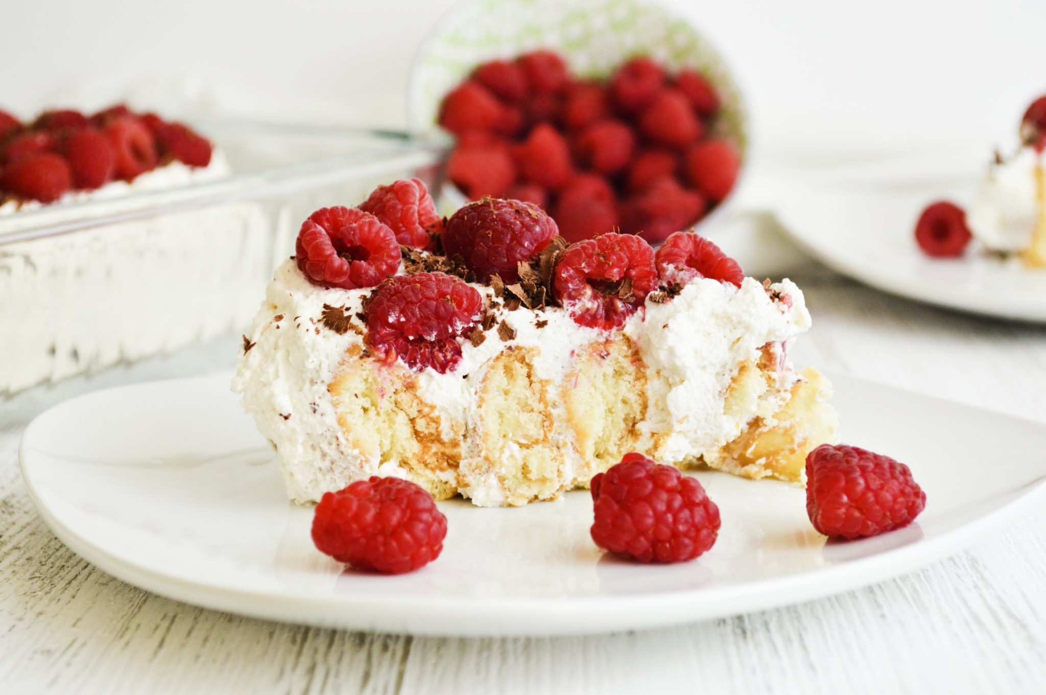Simple Raspberry Icebox Cake - Stef's Eats and Sweets