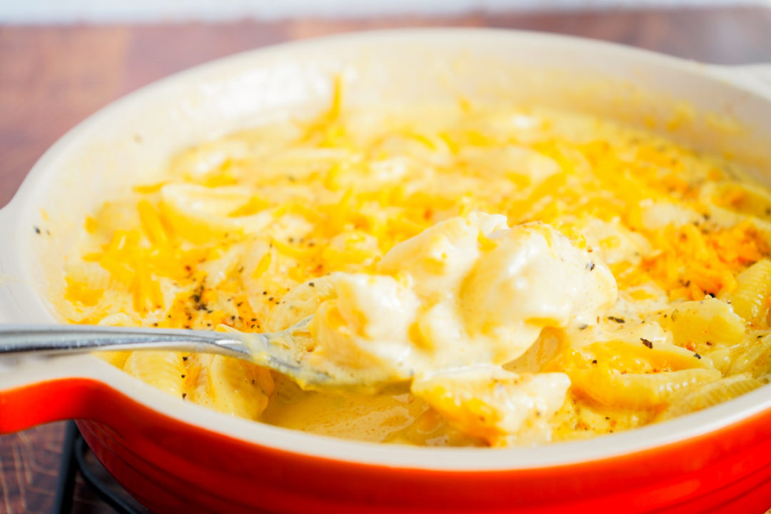 The Best Smoked Shells N Cheese (with Oven Instructions) - Stef's Eats ...