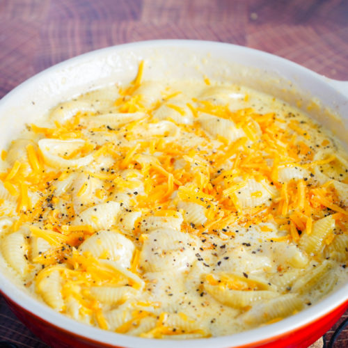 The Best Smoked Shells N Cheese (with Oven Instructions) - Stef's Eats ...