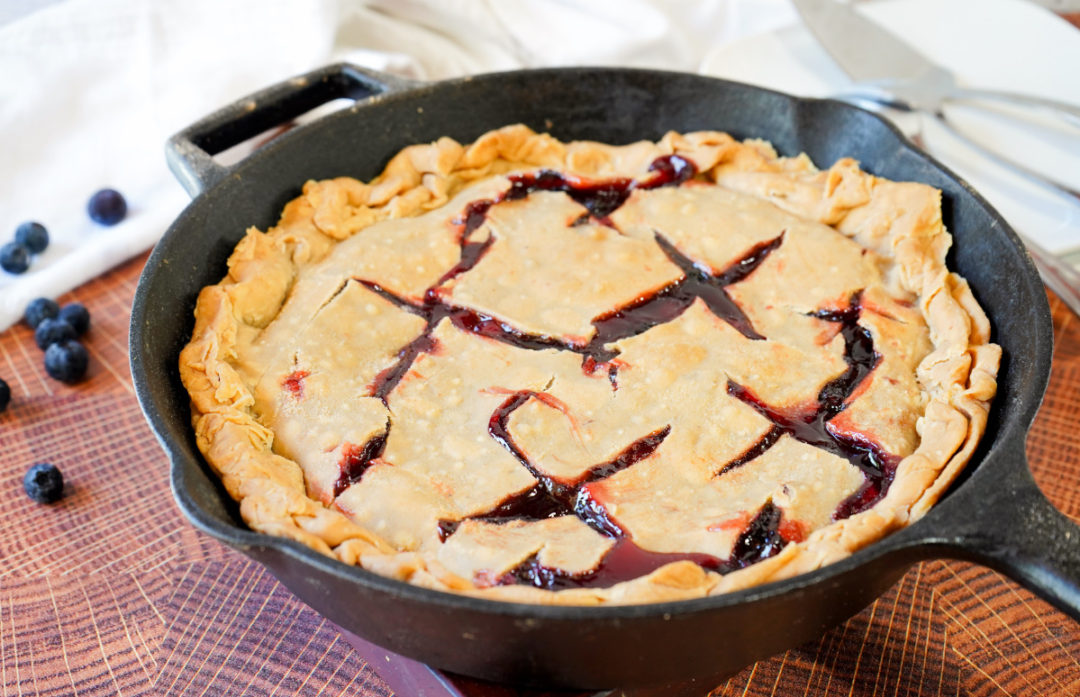Smoked Berry Cherry Pie - Stef's Eats and Sweets