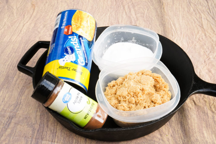 Apple Pie Spice Campfire Donuts - Stef's Eats and Sweets