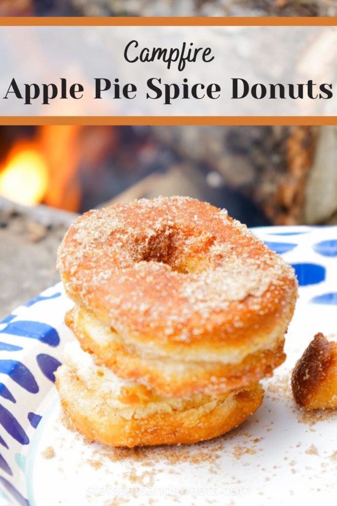 Apple Pie Spice Campfire Donuts - Stef's Eats and Sweets