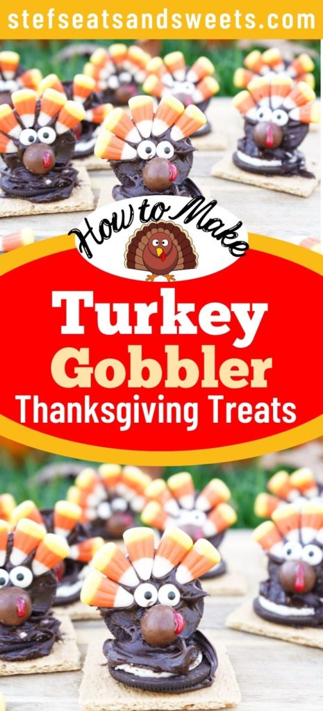 How to Make Thanksgiving Turkey Gobbler Treats - Stef's Eats and Sweets