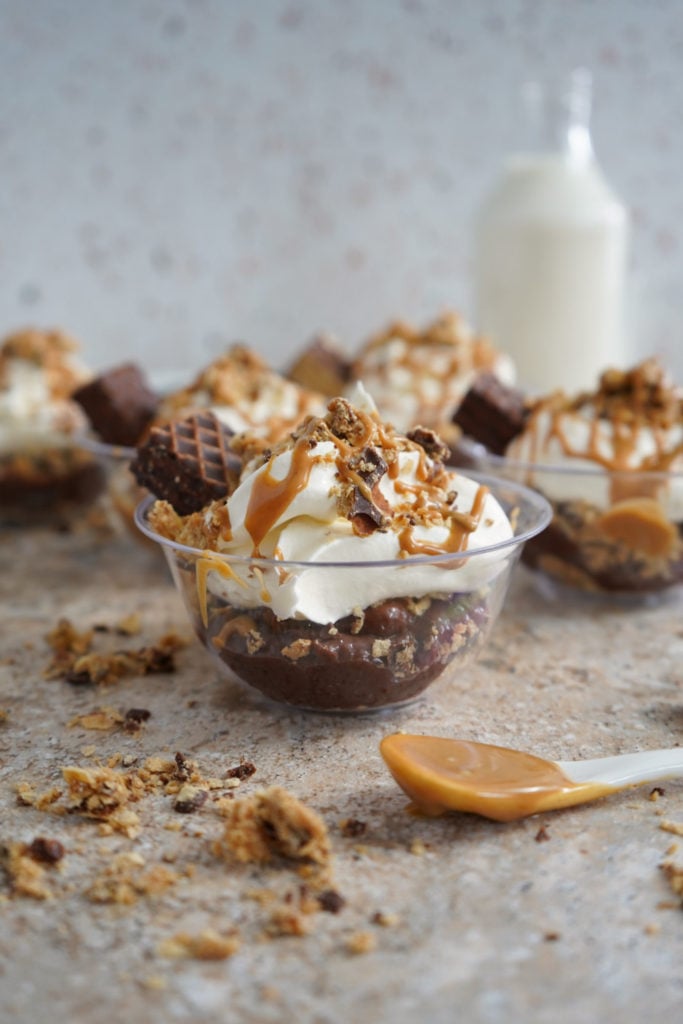 Peanut Butter Chocolate Parfaits - Stef's Eats and Sweets
