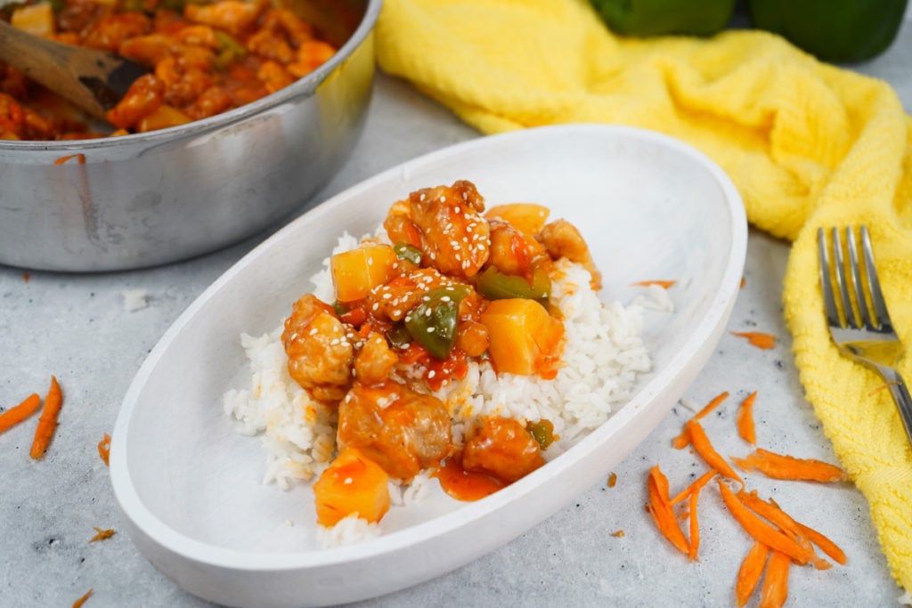 Shortcut Sweet N Sour Chicken - Stef's Eats and Sweets