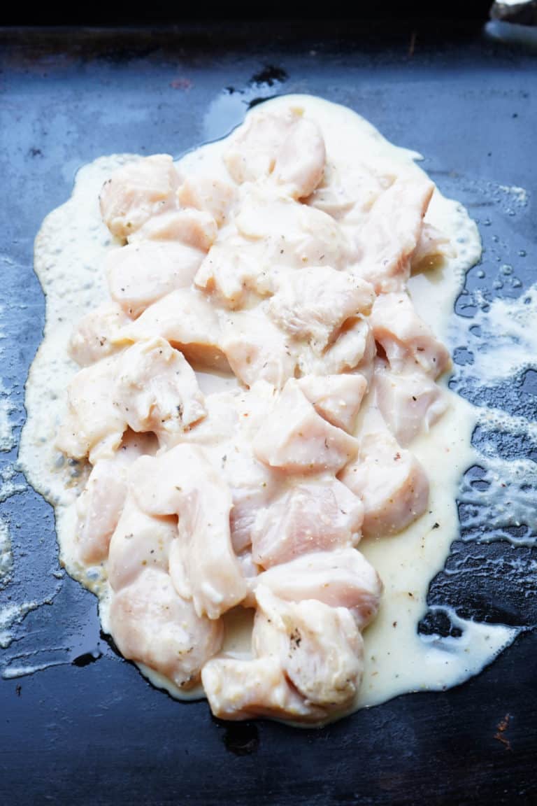 Blackstone Creamy Italian Chicken Pasta - Stef's Eats and Sweets
