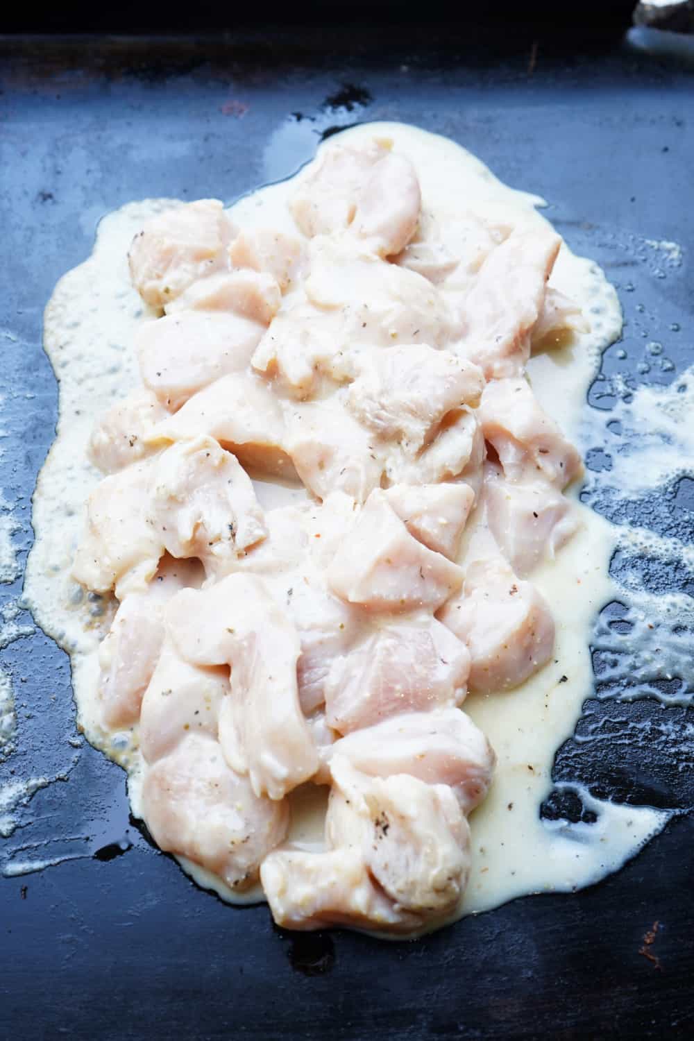 Blackstone Creamy Italian Chicken Pasta - Stef's Eats and Sweets