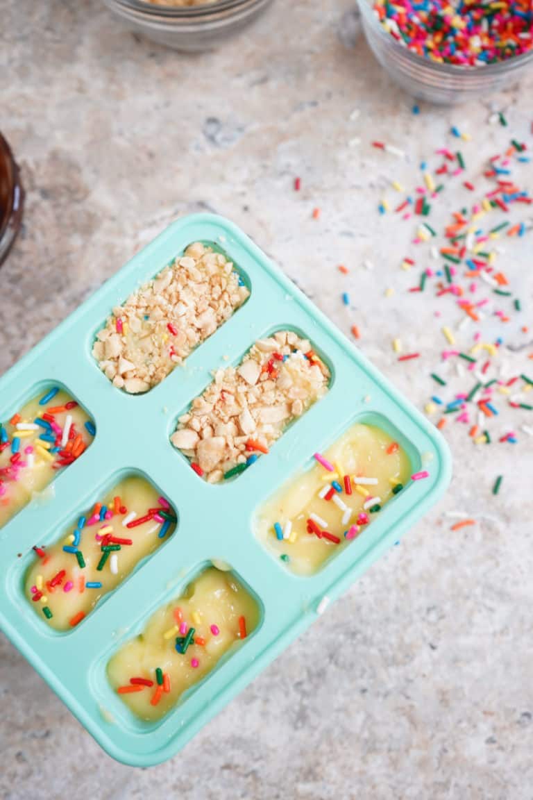 Nutty Hot Fudge Sundae Pudding Pops - Stef's Eats and Sweets