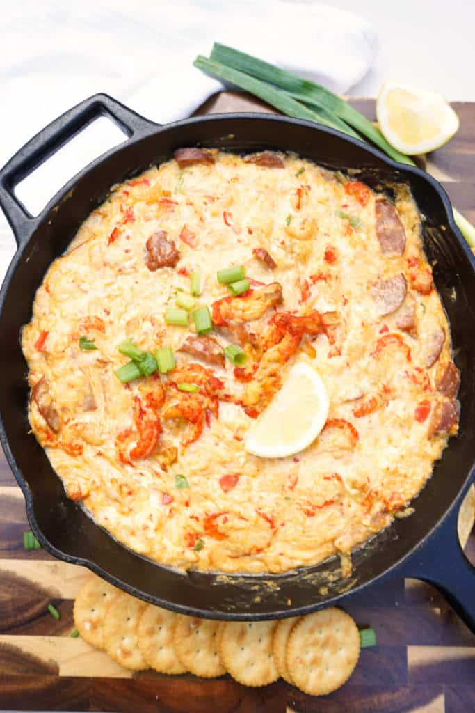 Cajun Smoked Crawfish Dip - Stef's Eats and Sweets