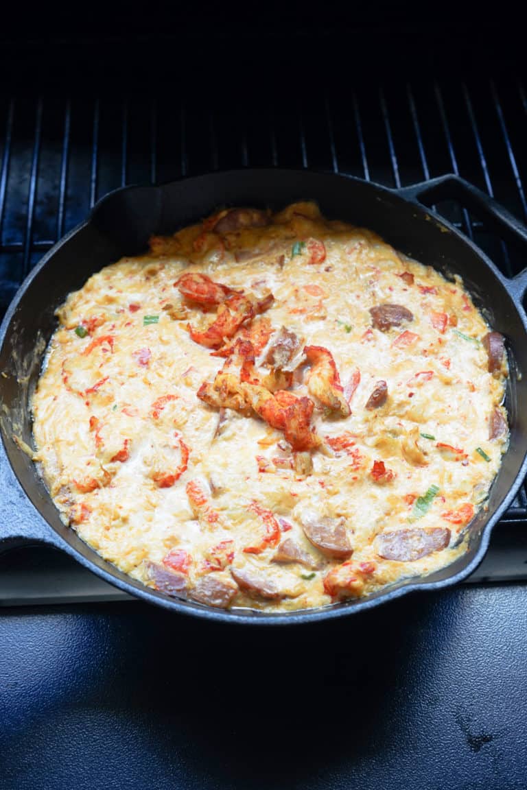 Cajun Smoked Crawfish Dip - Stef's Eats and Sweets