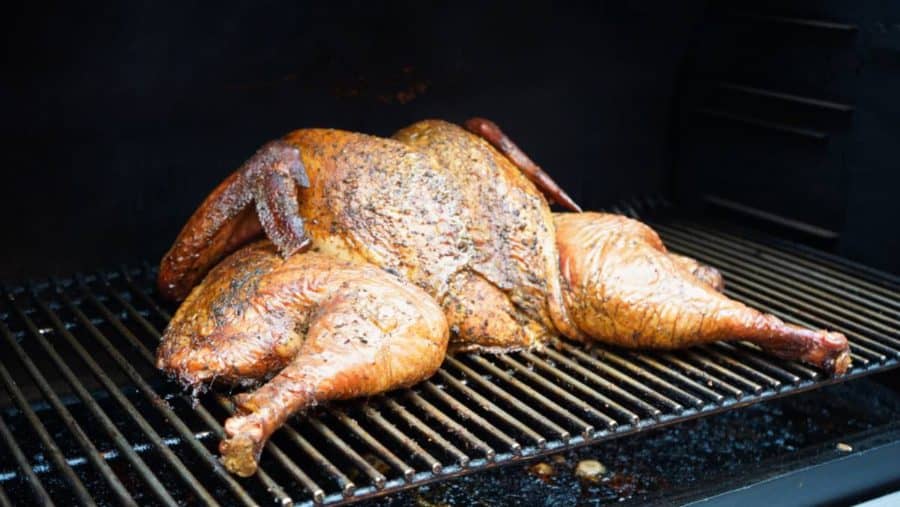 Juicy Spatchcock Smoked Turkey (Step by Step) - Stef's Eats and Sweets