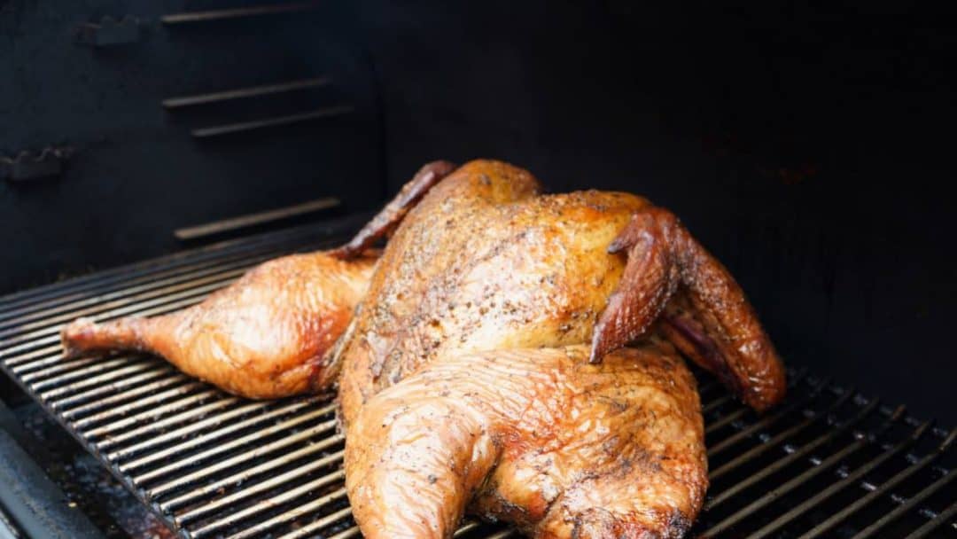 Juicy Spatchcock Smoked Turkey (Step by Step) - Stef's Eats and Sweets