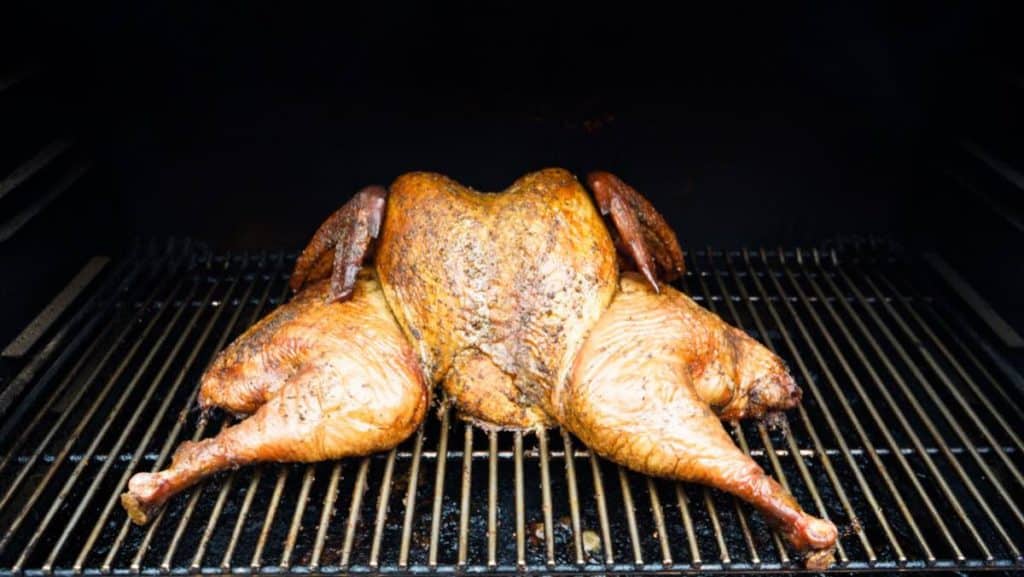 Juicy Spatchcock Smoked Turkey (Step by Step) - Stef's Eats and Sweets