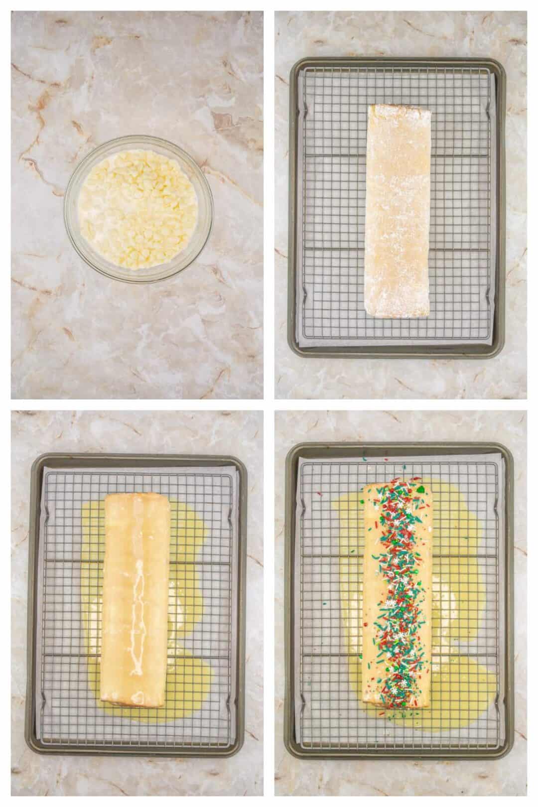 Festive Christmas Cake Roll (with Cake Mix!) - Stef's Eats and Sweets