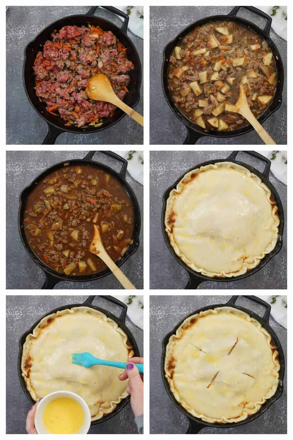 Savory Beef & Stout Irish Pot Pie - Stef's Eats and Sweets