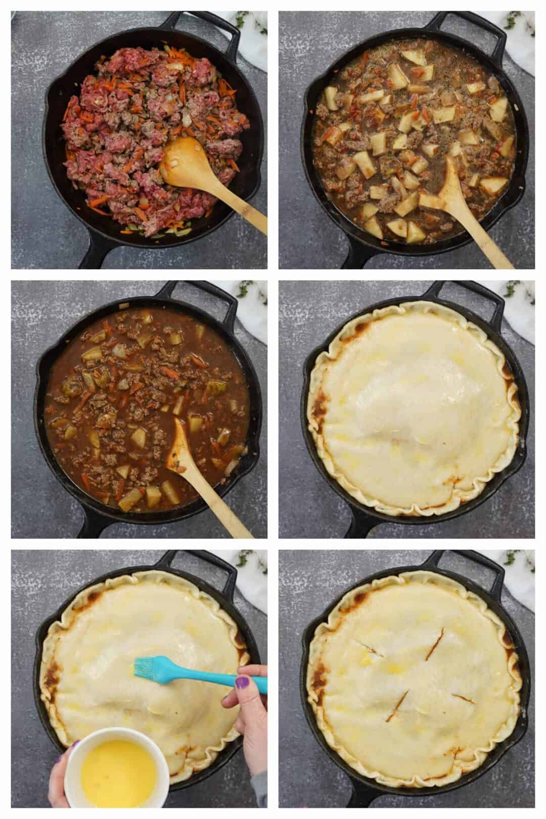 Savory Beef & Stout Irish Pot Pie - Stef's Eats and Sweets