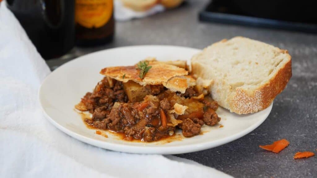 Savory Beef & Stout Irish Pot Pie - Stef's Eats and Sweets