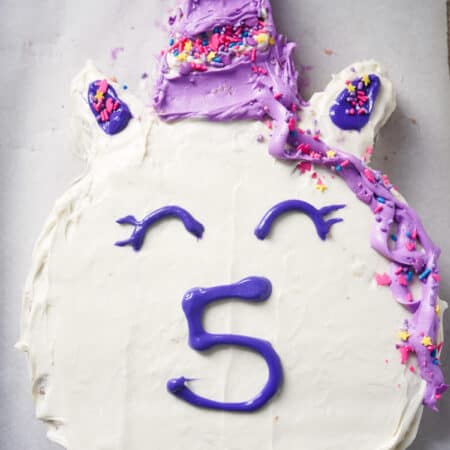 Simple Unicorn Cake Design - Stef's Eats and Sweets