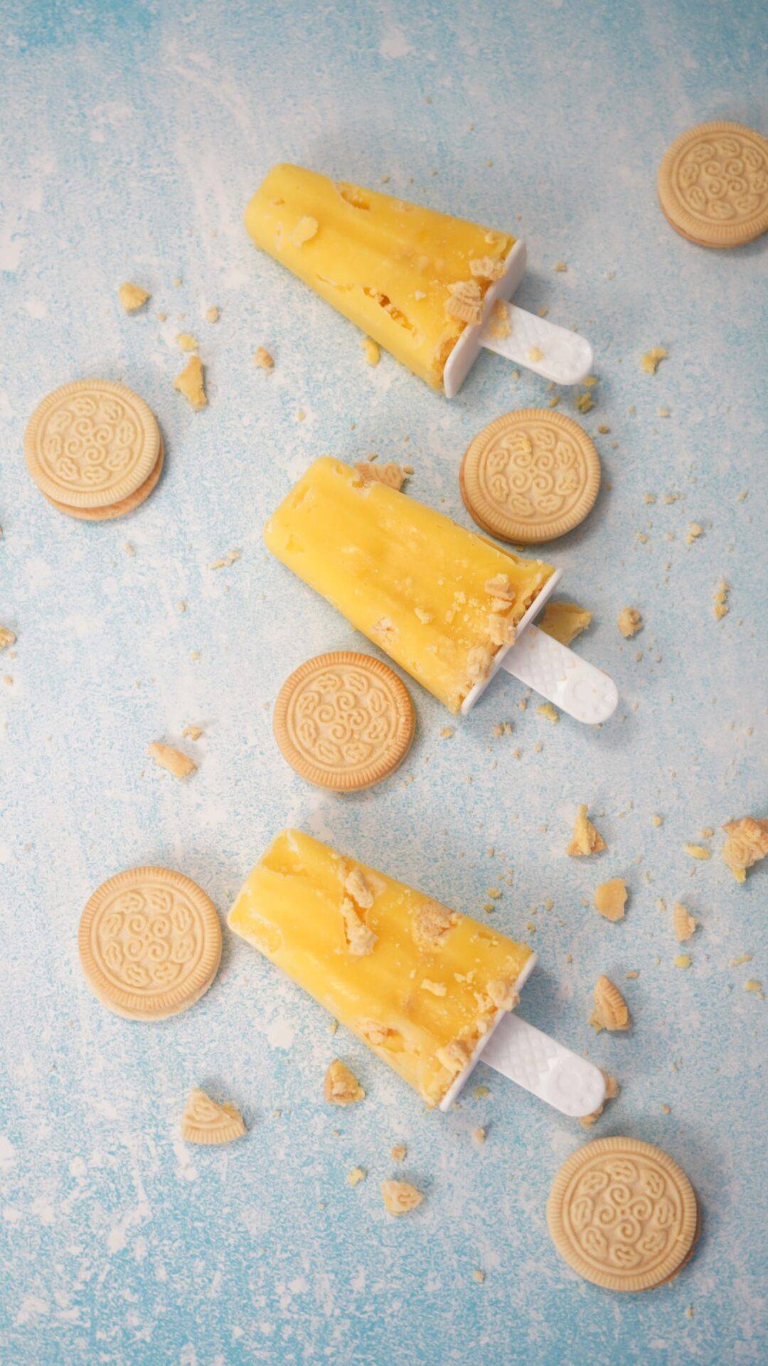 Lemon Cookie Pudding Pops - Stef's Eats and Sweets