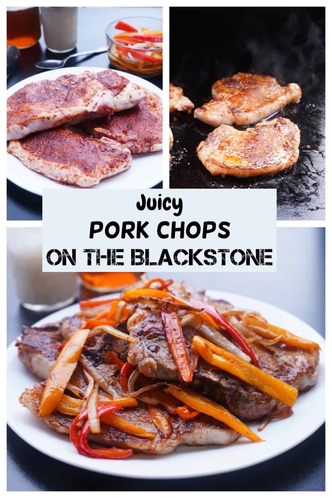 Juicy Pork Chops on the Blackstone - Stef's Eats and Sweets