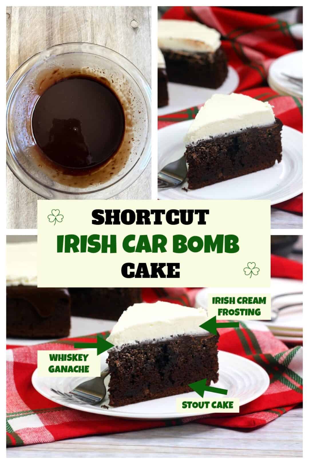 Shortcut Irish Car Bomb Cake - Stef's Eats and Sweets