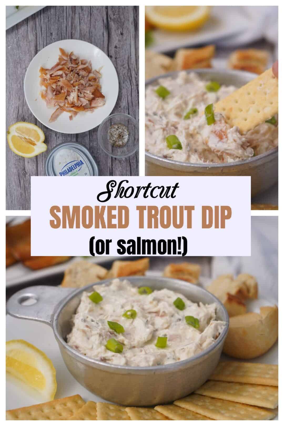 Shortcut Smoked Trout Dip (or Salmon) - Stef's Eats and Sweets