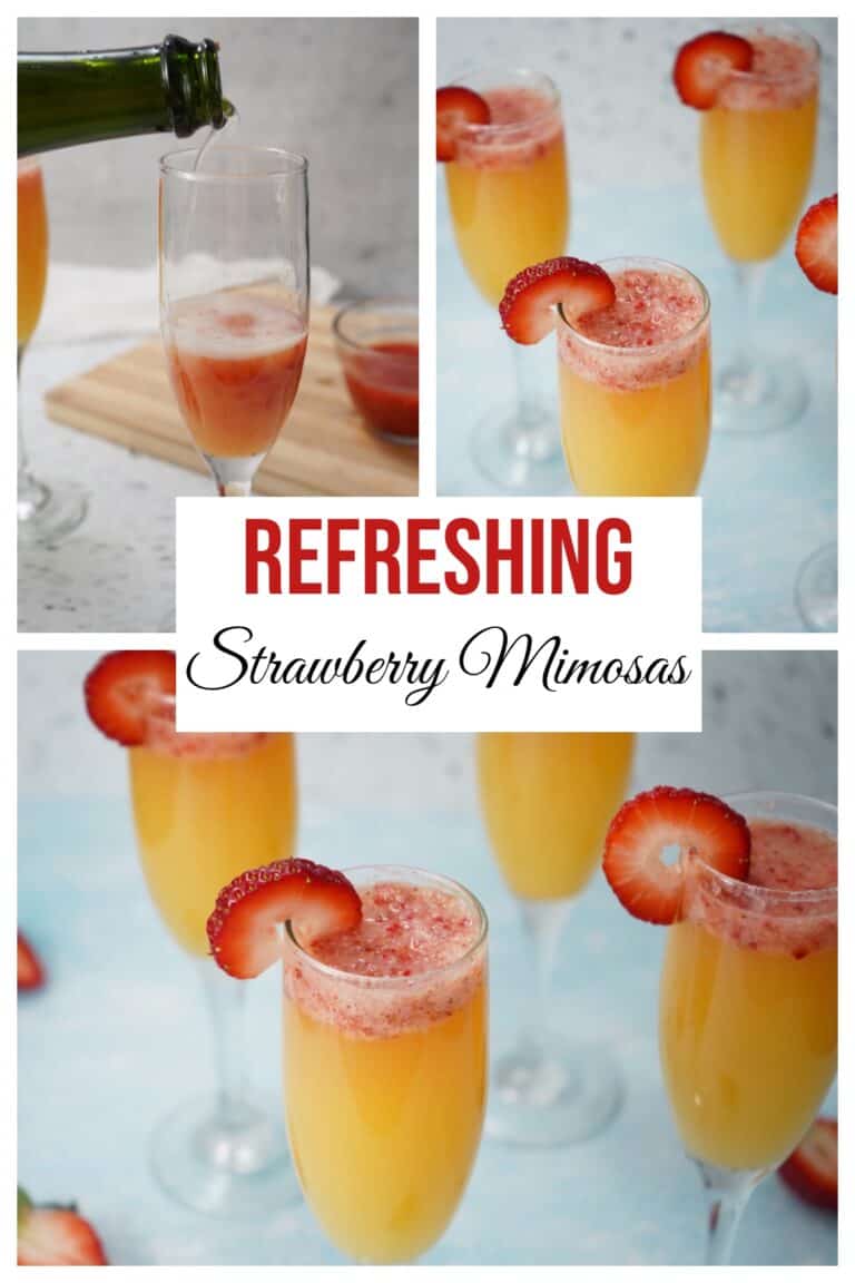 Refreshing Strawberry Mimosa Recipe - Stef's Eats and Sweets