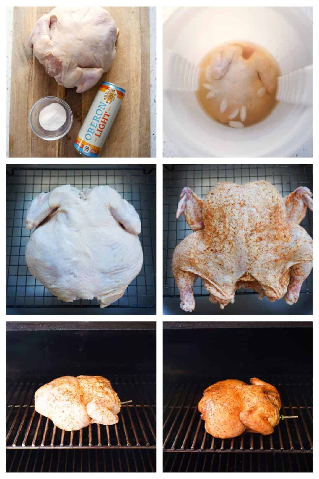 Citrus Ale Smoked Chicken - Stef's Eats and Sweets