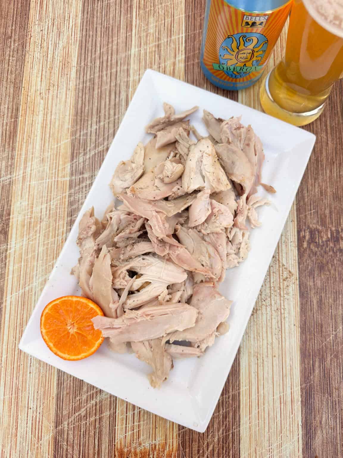 Citrus Ale Smoked Chicken - Stef's Eats and Sweets