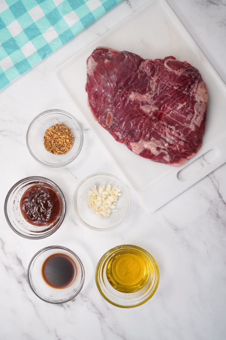 Easy & Delicious Flank Steak Marinade - Stef's Eats and Sweets
