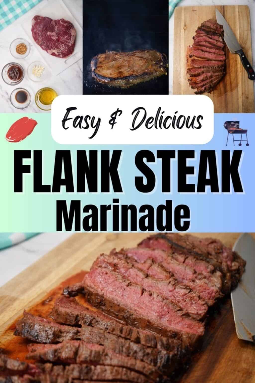 Easy & Delicious Flank Steak Marinade - Stef's Eats and Sweets
